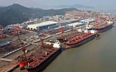 Chinese shipyard borrows against sea usage rights :: Lloyd's List