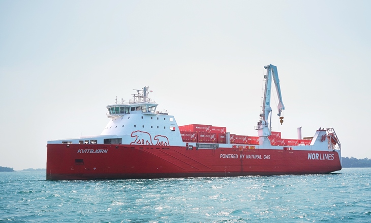 Nor-Lines vessel makes longest LNG-powered voyage :: Lloyd's List