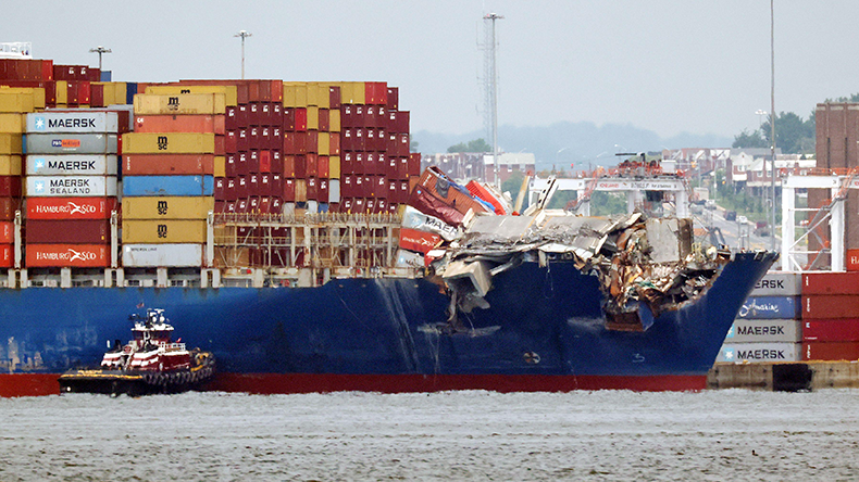 Watch: Dali refloated and moved, freeing Baltimore port traffic ...