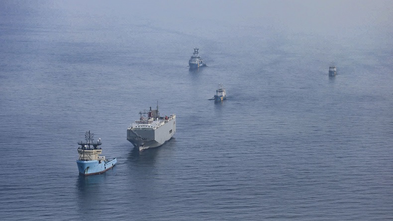 Operation starts off Sweden to tow grounded K Line car carrier :: Lloyd ...