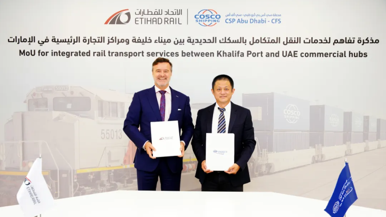 Cosco Shipping Ports partners with Etihad Rail to connect with UAE ...