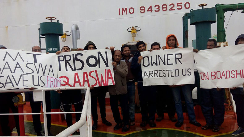 Crew on abandoned Alco tanker Qaaswa running out of supplies :: Lloyd's ...