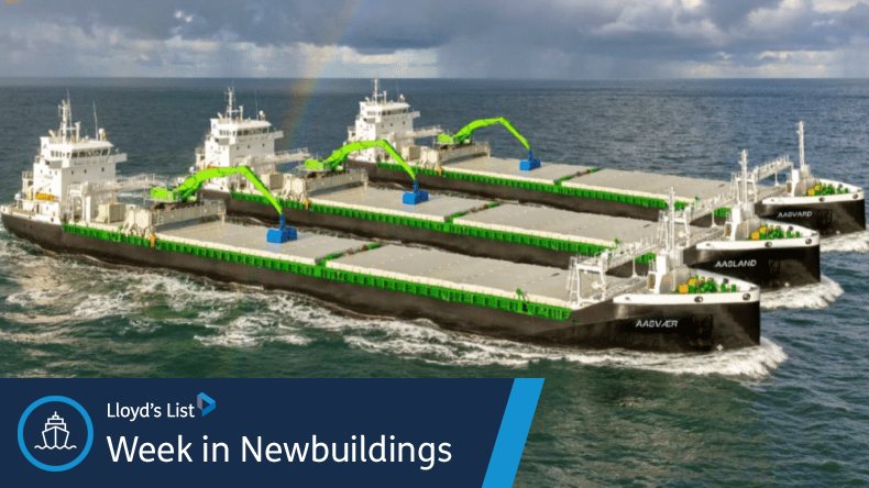 The week in newbuildings: Multi-purpose vessel orderbook gets a boost ...