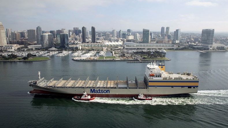 Matson renews Hawaii fleet with new vessel from Nassco yard :: Lloyd's List