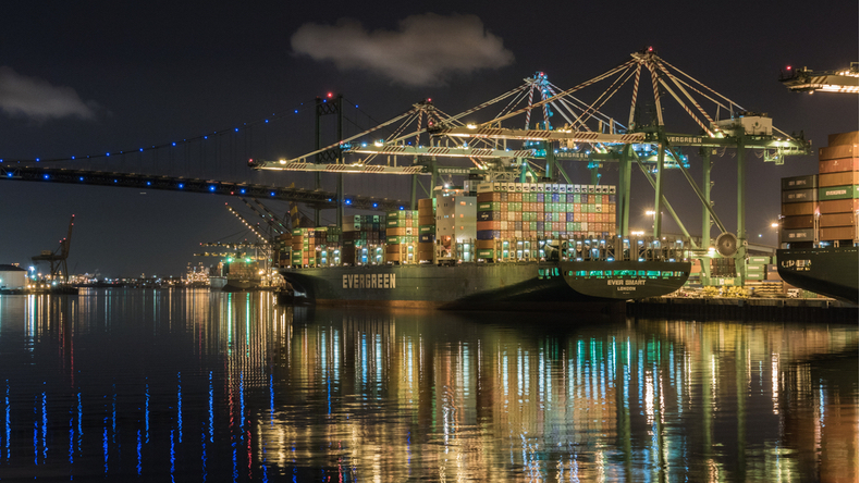 Two supply chain ‘shocks’ dent container throughput at Los Angeles ...