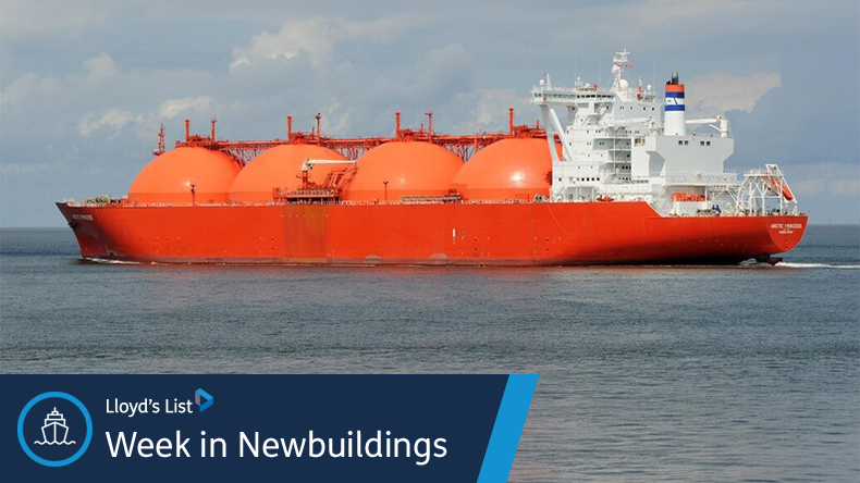 The week in newbuildings: Large LNG tanker orderbook reaches 356 ...